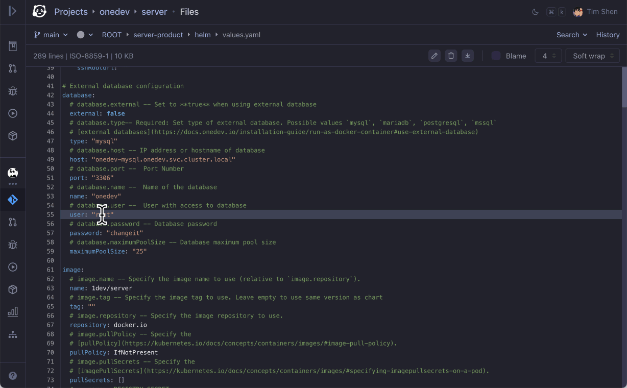 OneDev - The powerful and simple DevOps platform